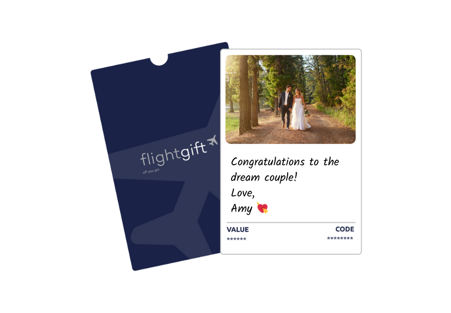 The UK's #1 Wedding Gift Card | Gift a Trip with Flightgift