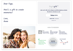Flightgift eGift Card: The Best Last-Minute Gift